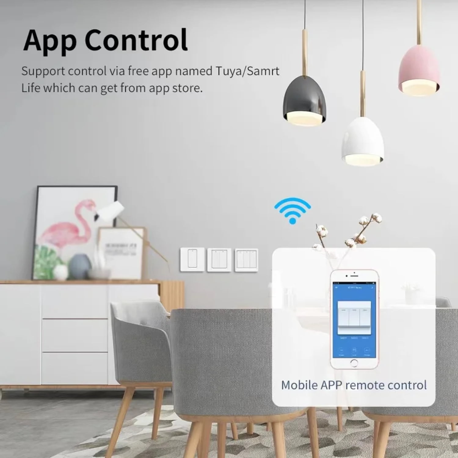 CHNGYDZ Elevate Your Home Automation with Voice Controlled Smart Switch ...
