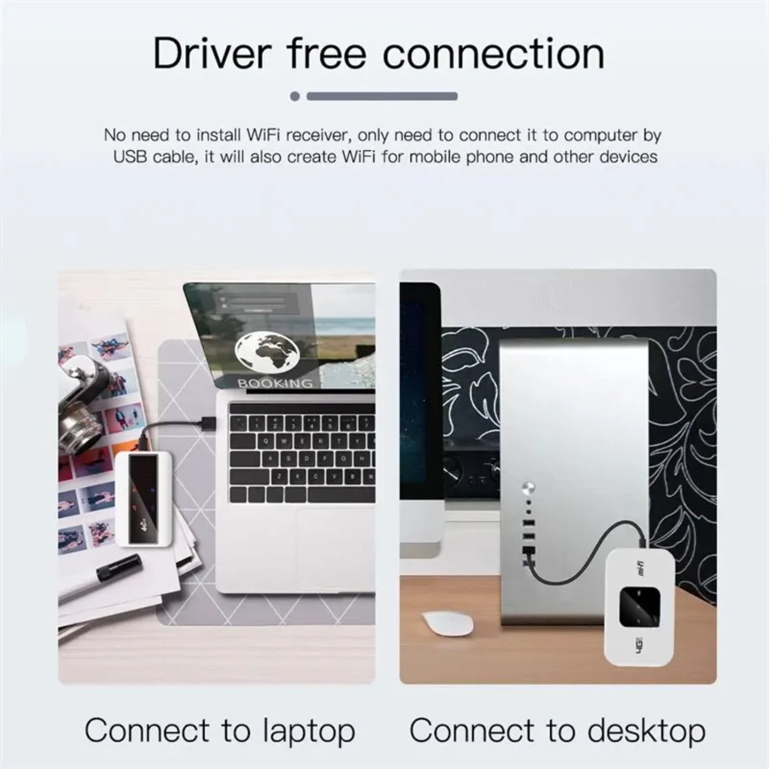 CHNGYDZ Portable Unlocked 4G Wifi Router with SIM Card - High Speed ...