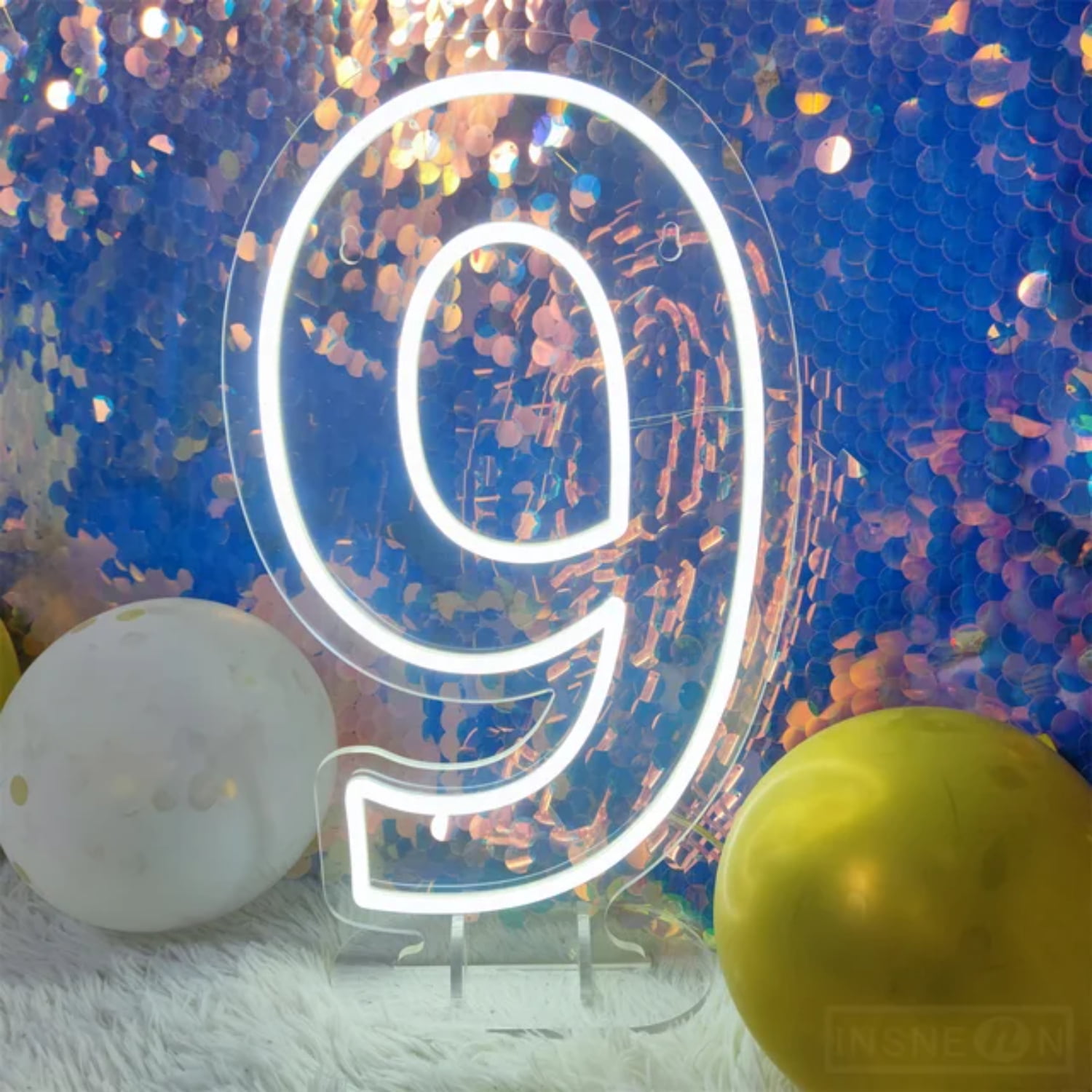 CHNGYJC Gorgeous 45cm Led Luminous Neon Lights Sign for Birthdays and ...