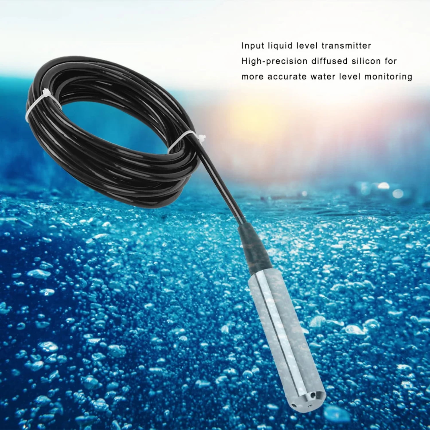 Chngyjc Highly Accurate Liquid Level Sensor Tl 136 Transmitter For Water Level Detection With 4