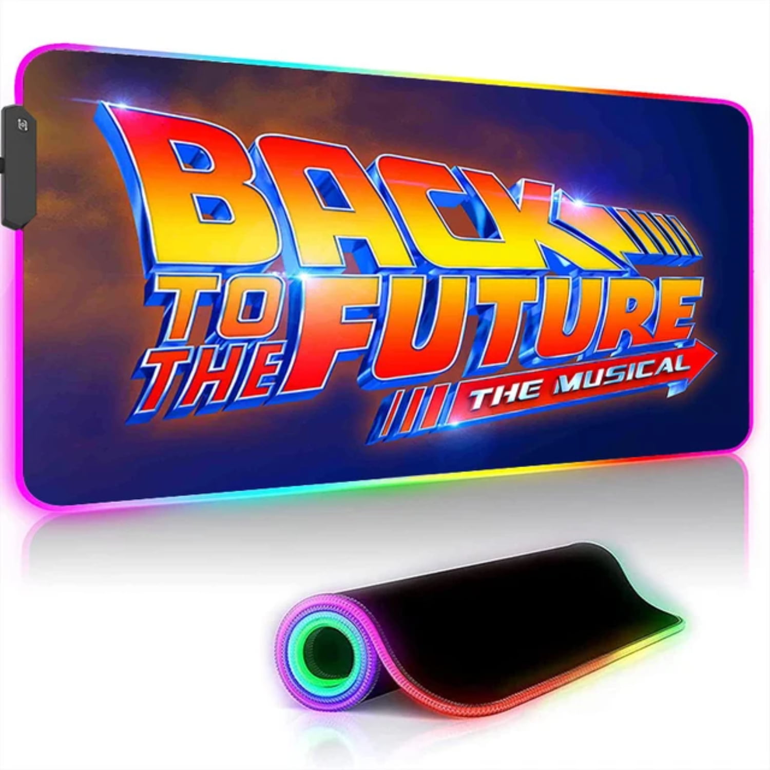 CHNGYJC Large Back To The Future Anime Mouse Pad Big 900x400 Desk Mat ...