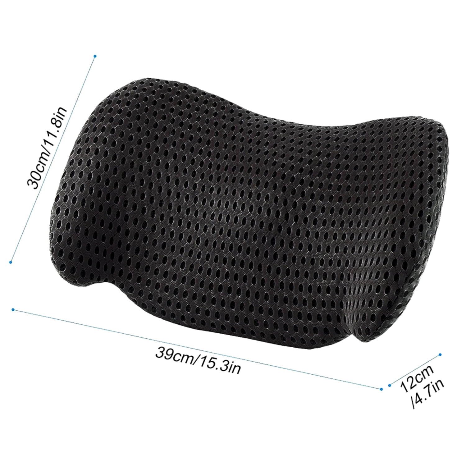 CHNGYJC Lightweight Memory Foam Lumbar Support Pillow for Office Chair ...