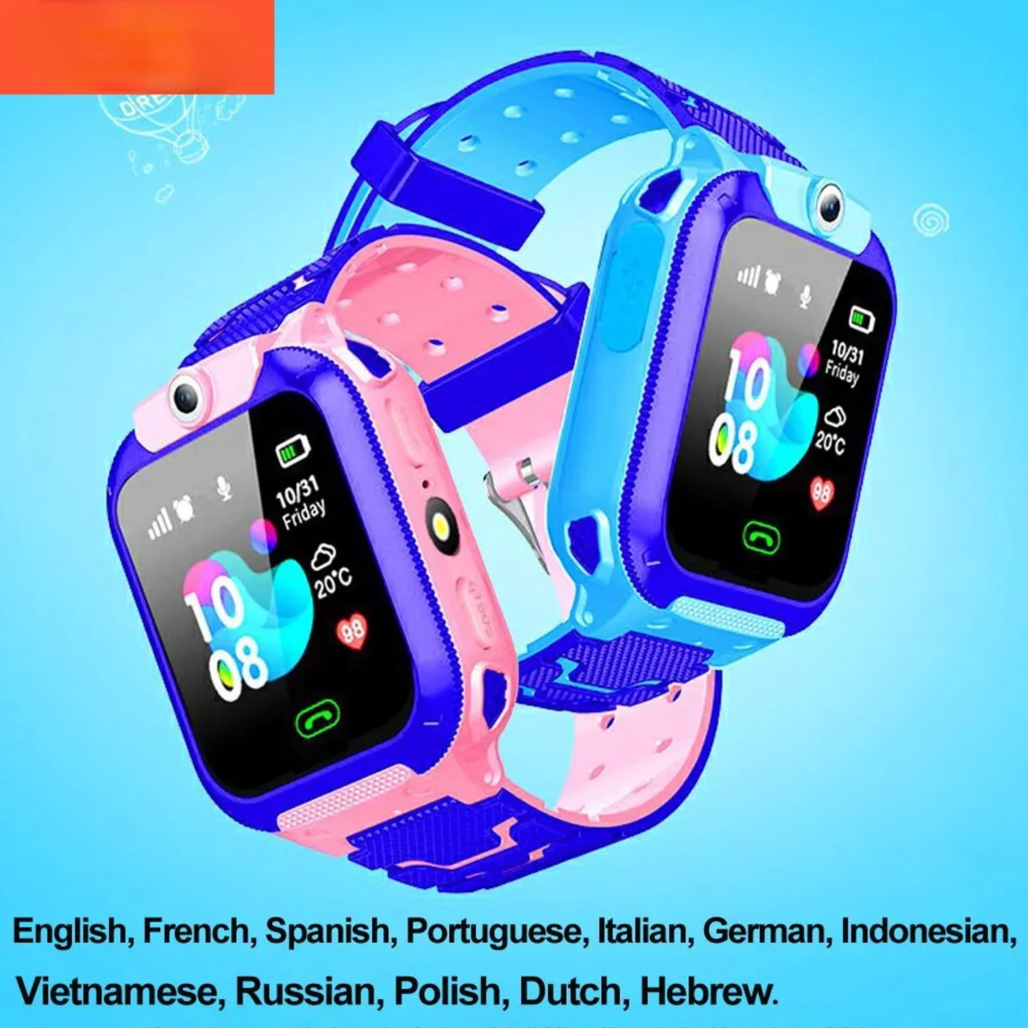 CHNGYJC Q19 Q15 Q12 Smart Baby Phone Watch with LBS Position Camera and ...