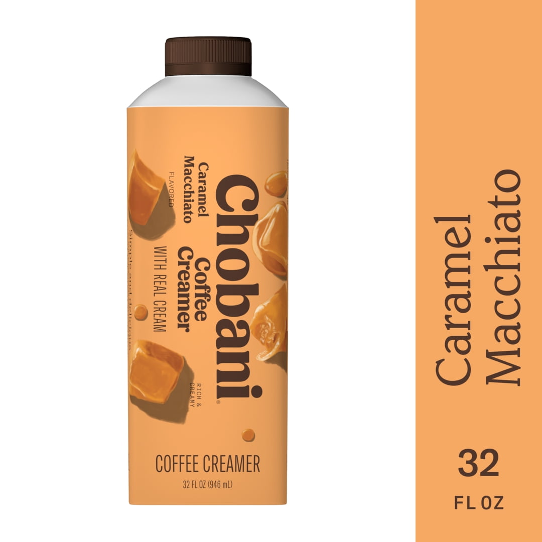 Chobani Dairy Creamer Caramel Macchiato 32oz - Walmart.com