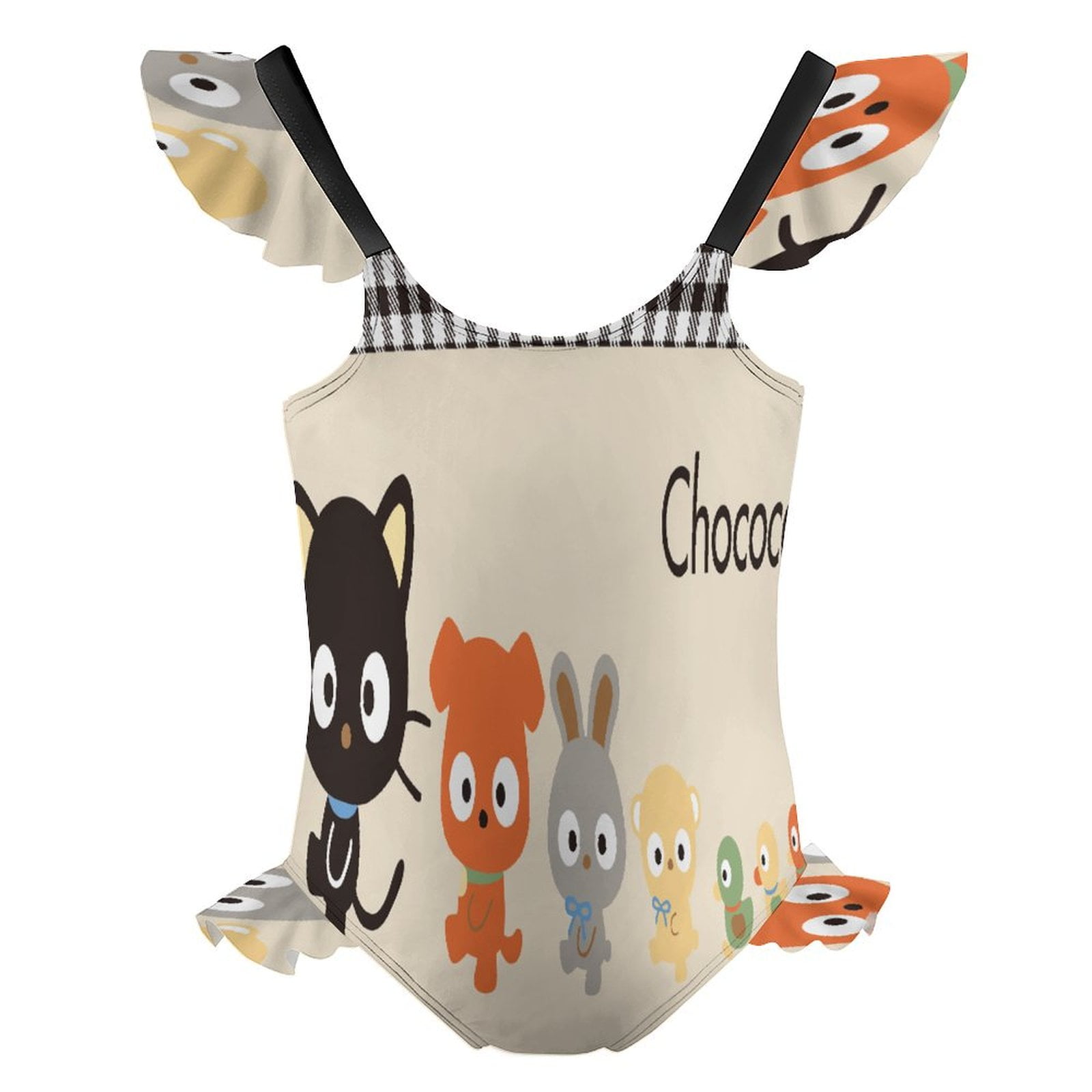 CHOCOCAT Swimsuit Anime Cute for Girls Gift 6-7Y（110cm） CHOCOCAT Merch ...