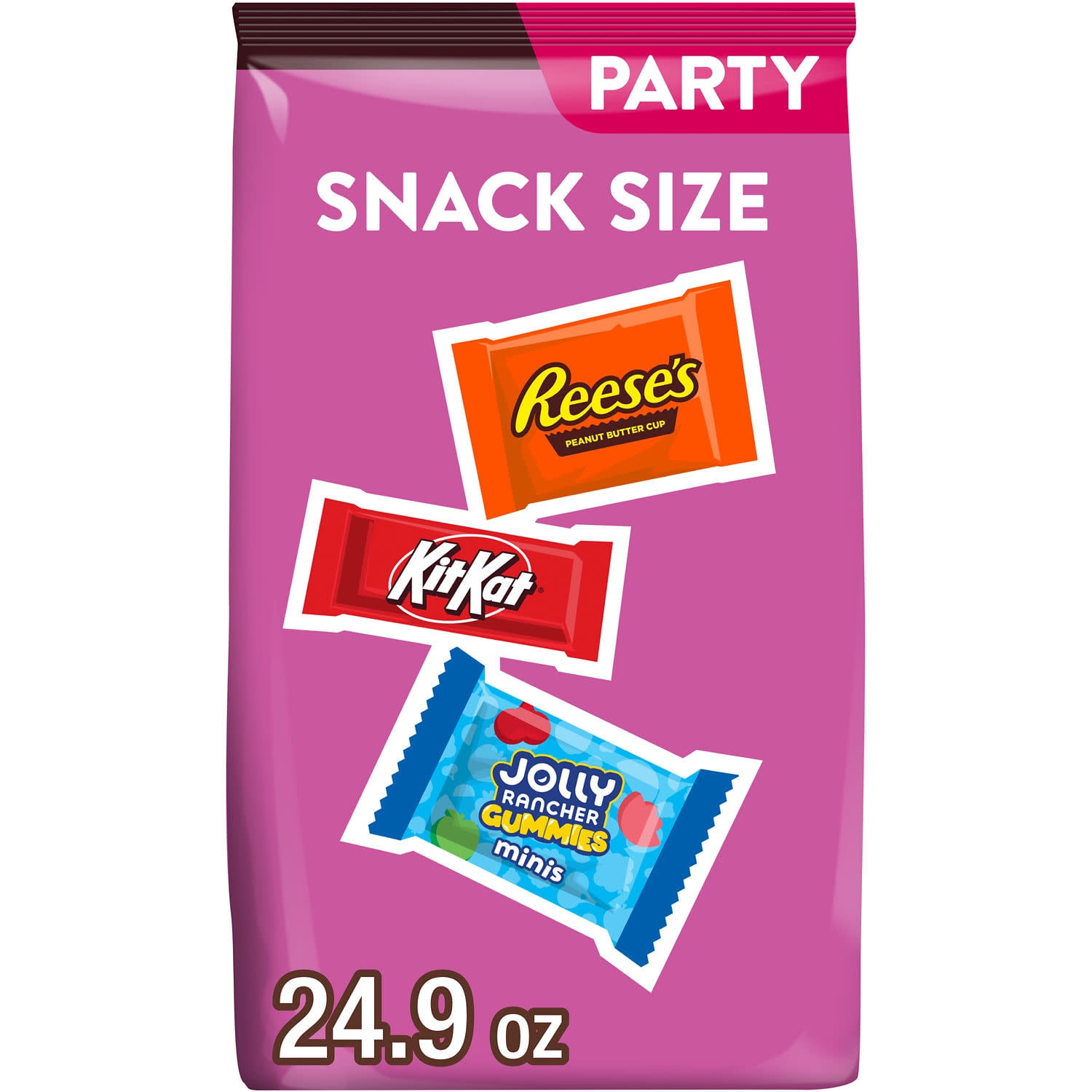 JOLLY RANCHER, KIT KAT® and REESE'S Assorted Flavored Snack Size, Candy ...