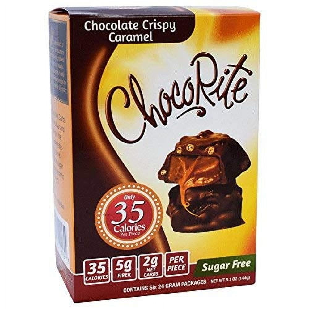 CHOCOLATE VALUE PACK -6 24 GRAM BARS-SUGAR FREE-35 CALORIES PER PIECE ...