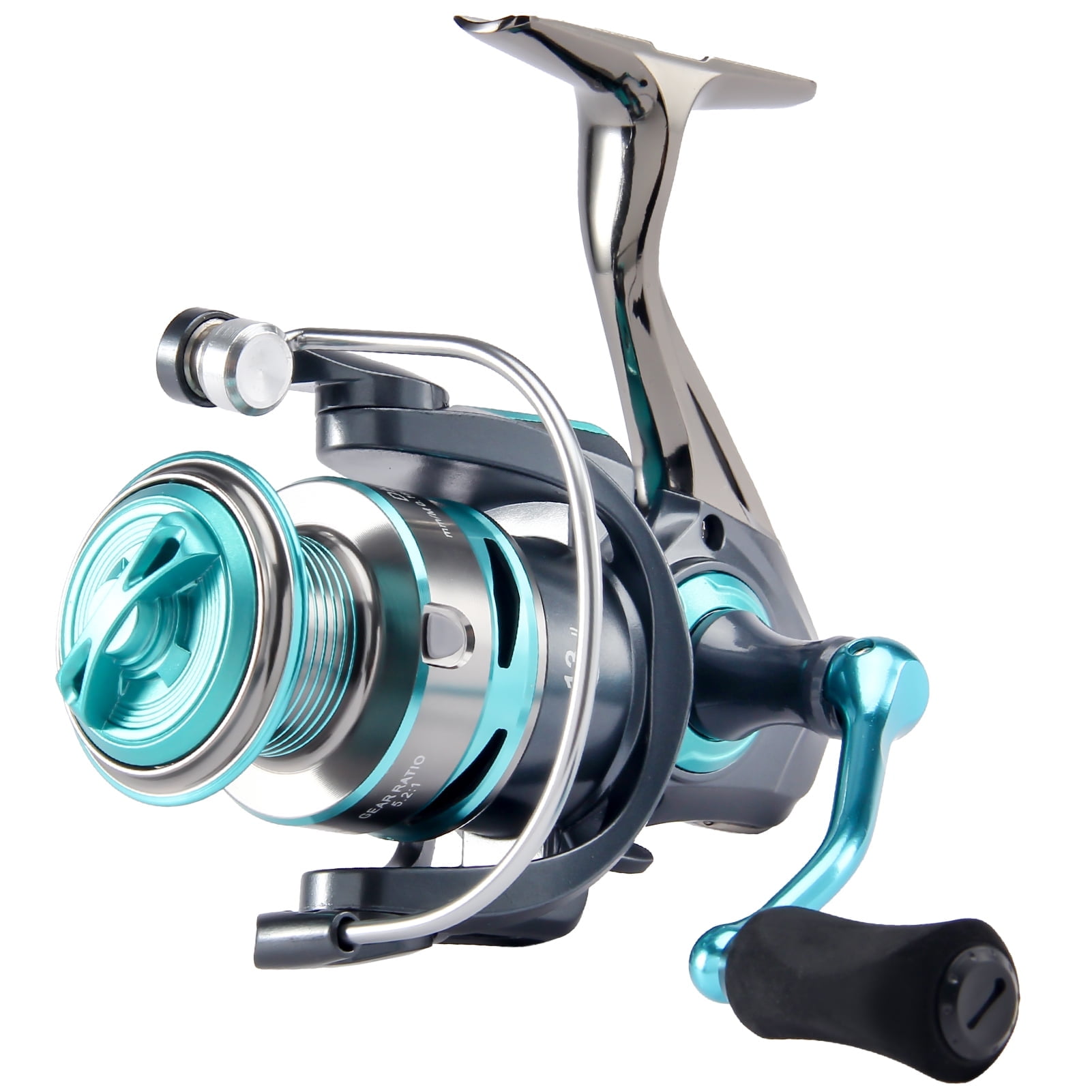 MixMart 1000/2000/3000/4000/5000/6000/7000 Metal Spinning Reel ,Max Drag 16KG, 5.2:1Gear Ratio ...