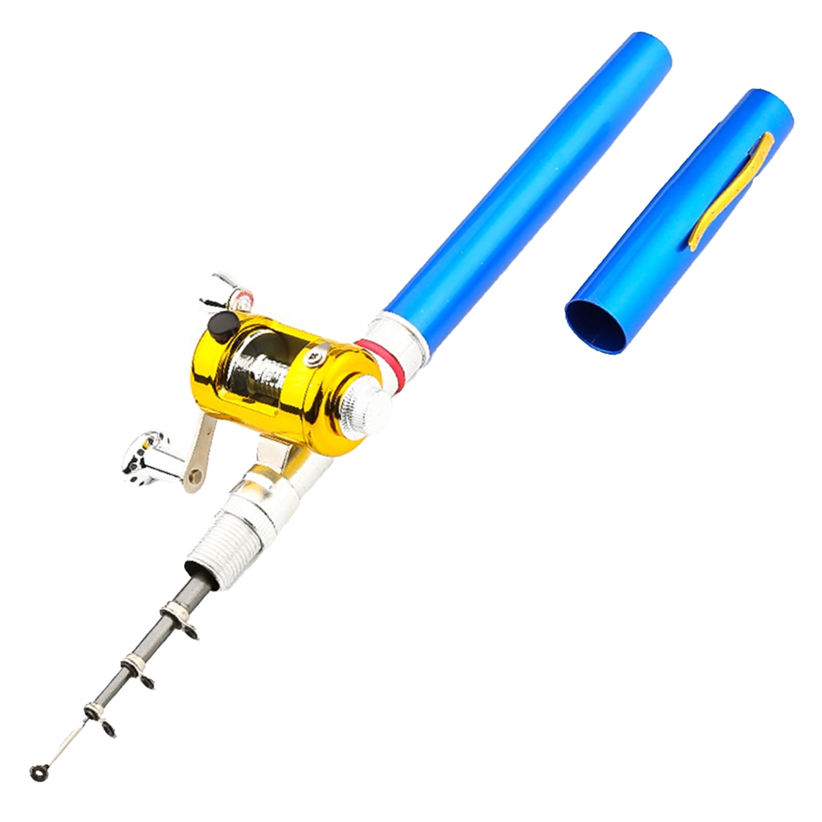 MixMart 1M Pen Fishing Rod with Spinning Reel Heavy Duty Aluminum Alloy ...