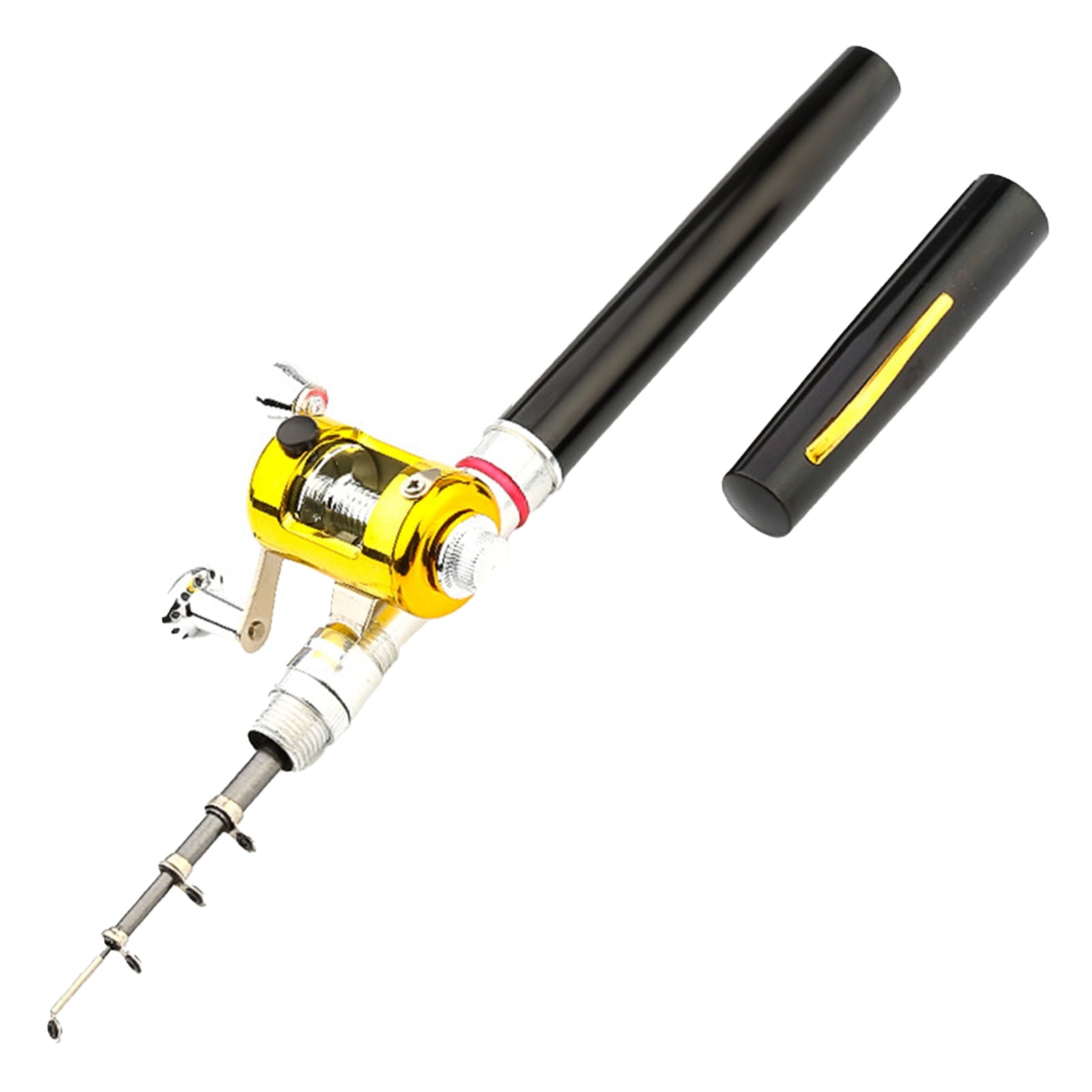 MixMart 1M Pen Fishing Rod with Spinning Reel Heavy Duty Aluminum Alloy ...