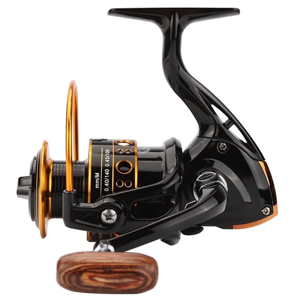 CHOGI 1Pc Fishing Reel, Ultralight Smooth 1000-7000 12BB Metal Spool ...