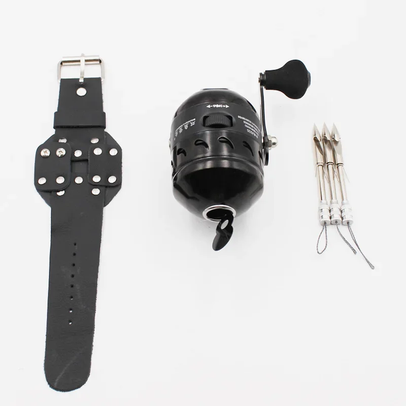 MixMart 25 Fishing Reel Slingshot Compound Bow Hunting Speed Ratio 3.3 ...