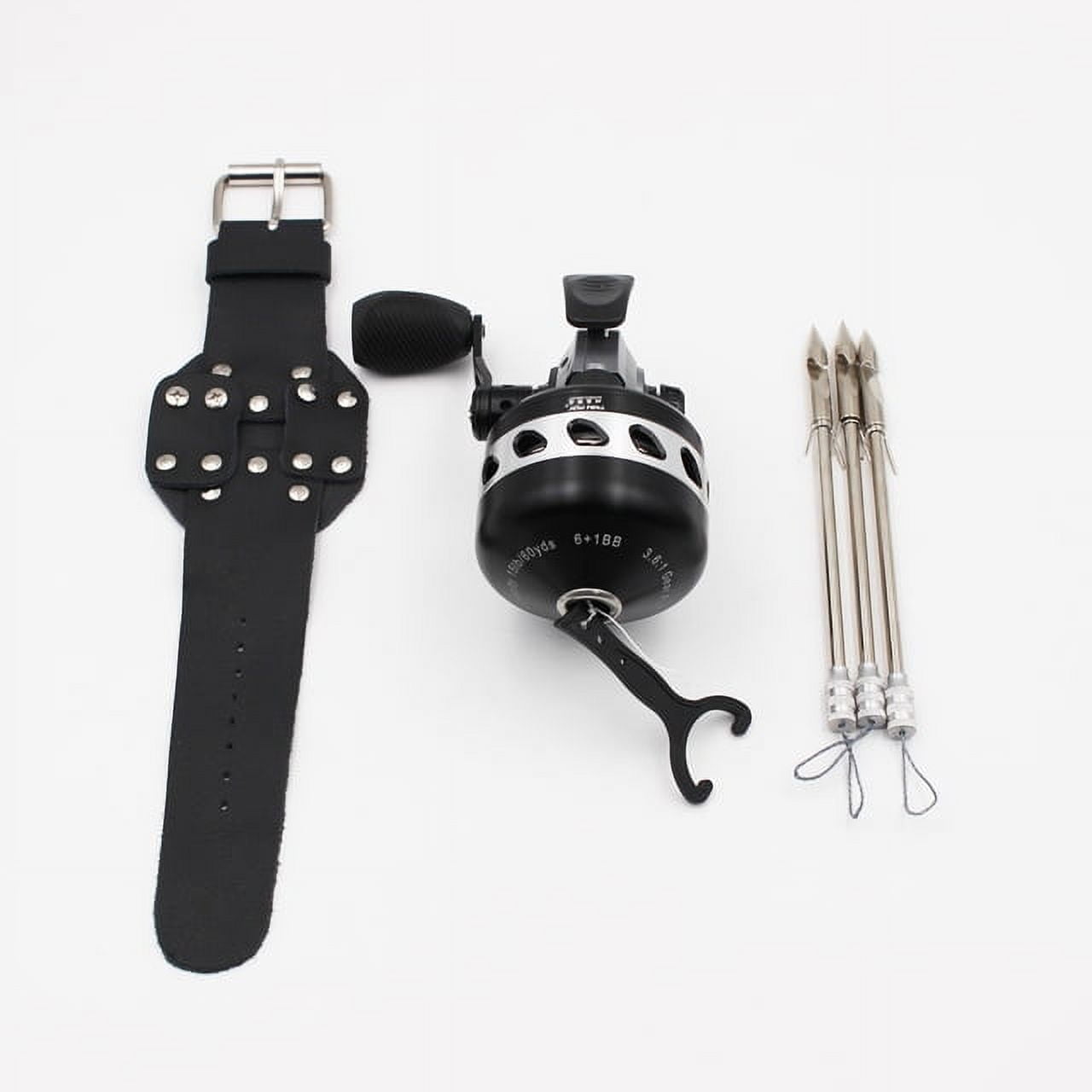 MixMart Metal Fishing Reel Wheel 3.6:1 Slingshot Fishing ReelS 6+1BB ...