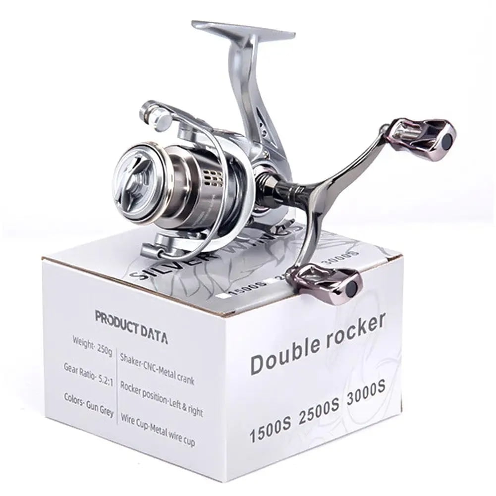 MixMart Spinning Fishing Reel 7+1bb 5.2:1 Gear Ratio Fishing Reel ...