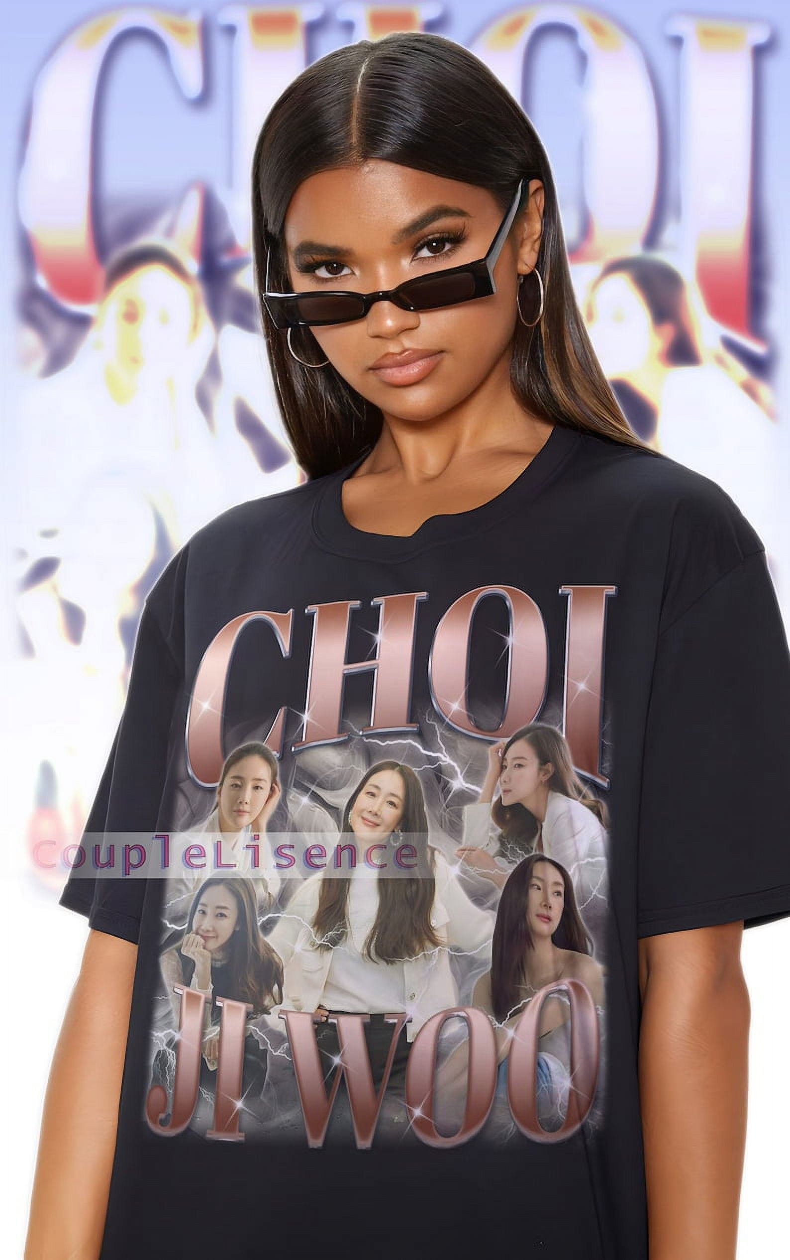 CHOI JI-WOO Vintage Shirt | Choi Ji-woo Homage Fan Tees | Choi Ji-woo ...