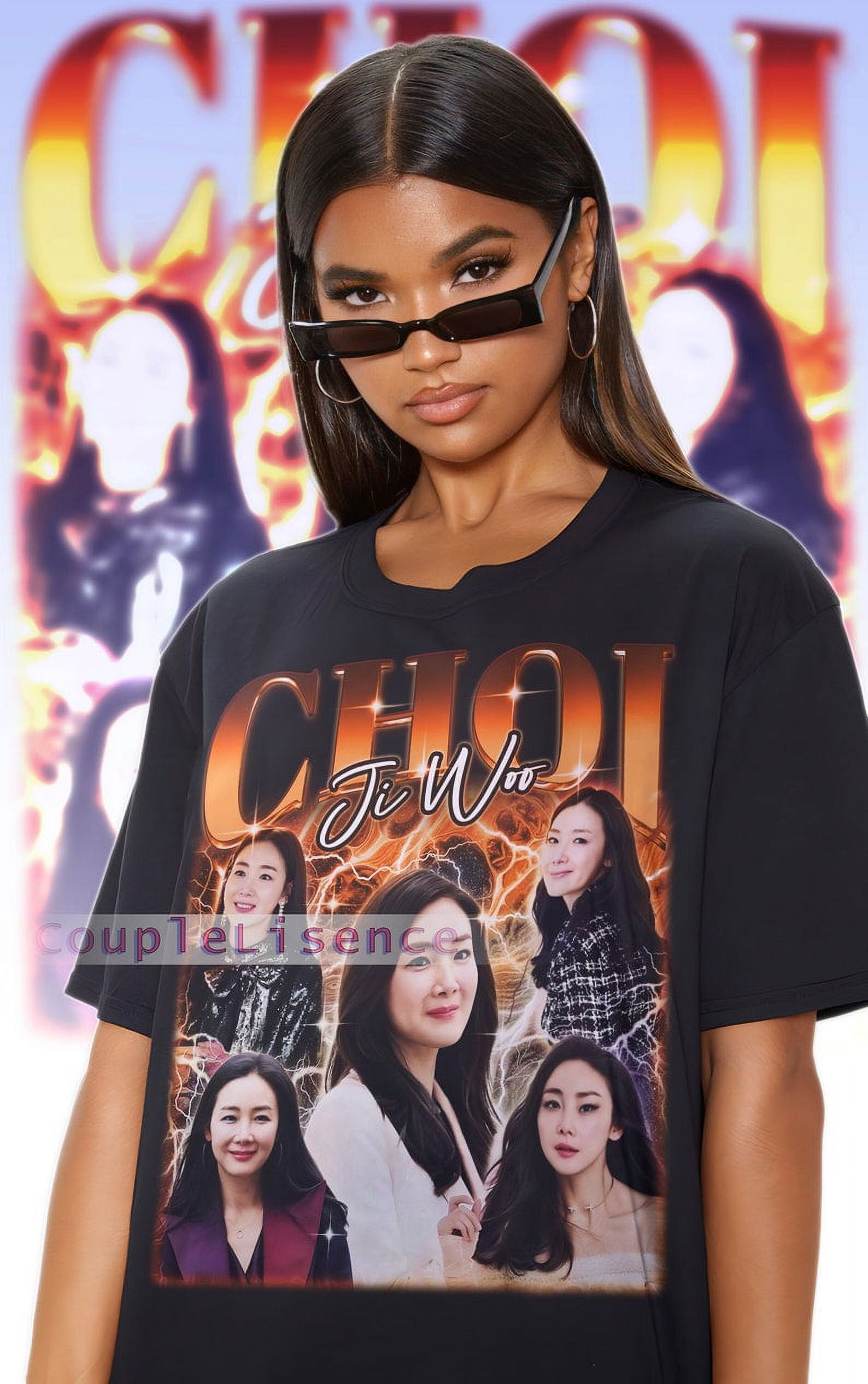 CHOI JI-WOO Vintage Shirt | Choi Ji-woo Homage Fan Tees | Choi Ji-woo ...