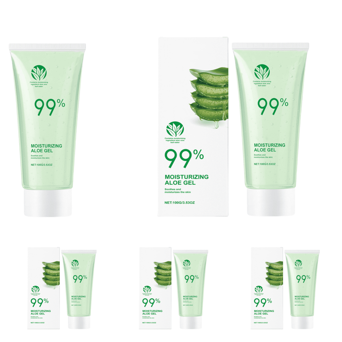 CHOII Aloe Vera Gel Made within 12 Hours of Harvest- Lightweight - 99% ...