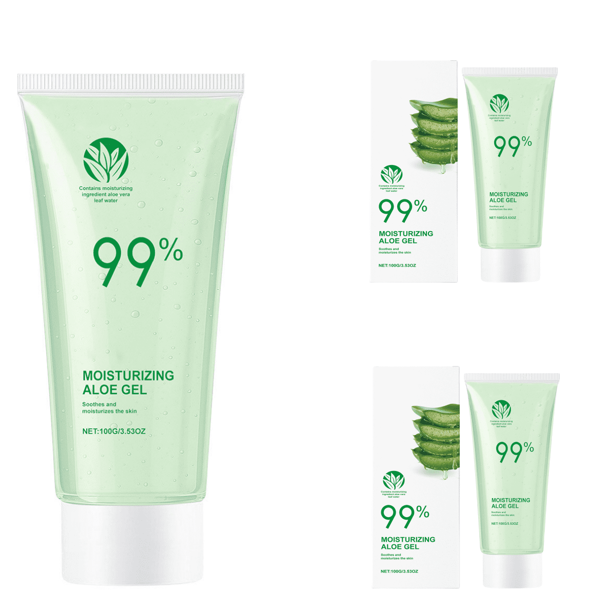 CHOII Aloe Vera Gel Made within 12 Hours of Harvest- Lightweight - 99% ...