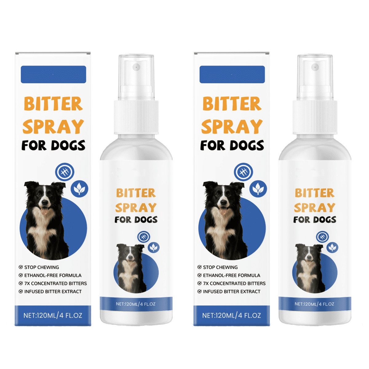CHOII Bitter Spray for Dogs to Stop Chewing-Nature & Safe No Chew Spray ...