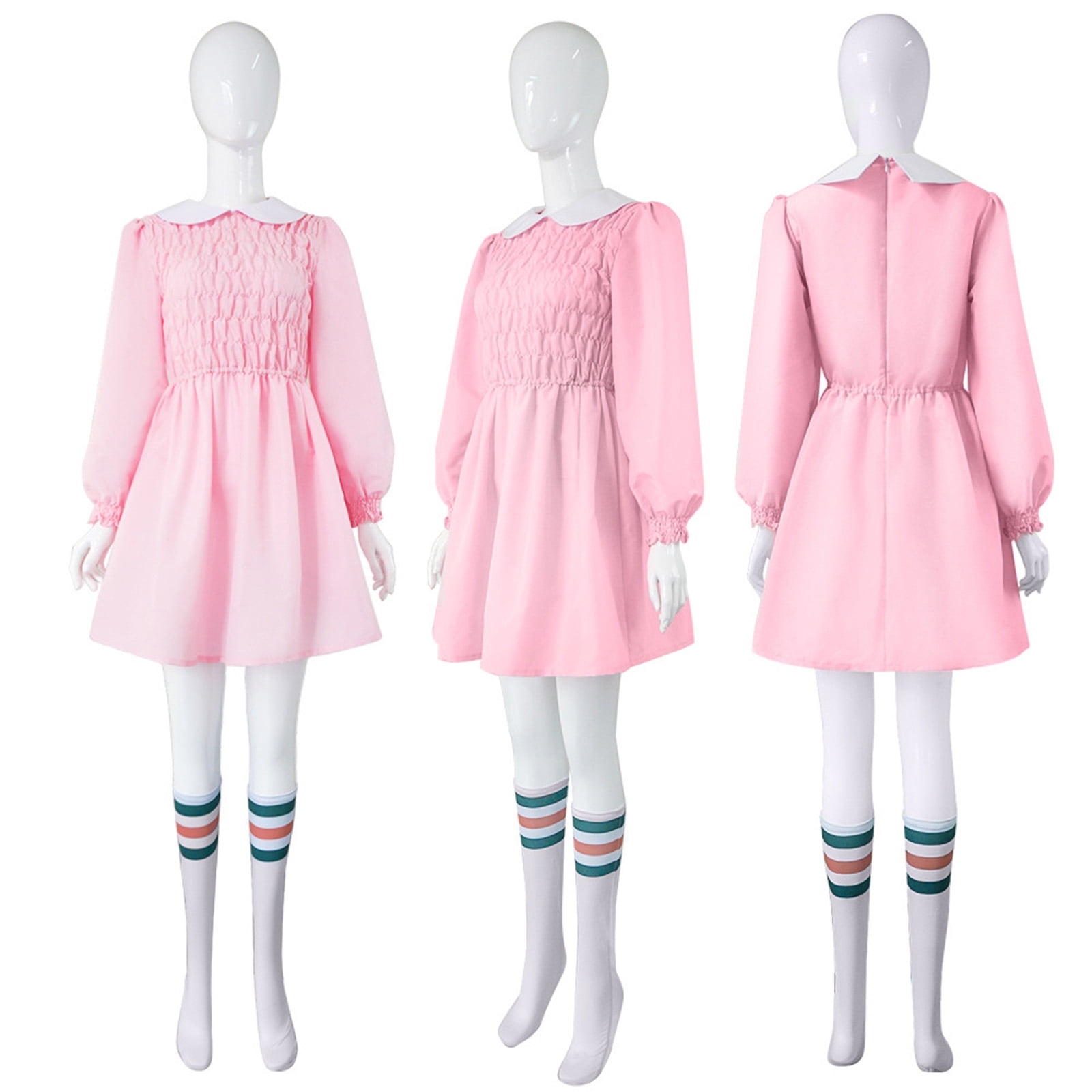 CHOII Disguise Eleven Pink Dress Clothing for Kids,Stranger Th-ings ...