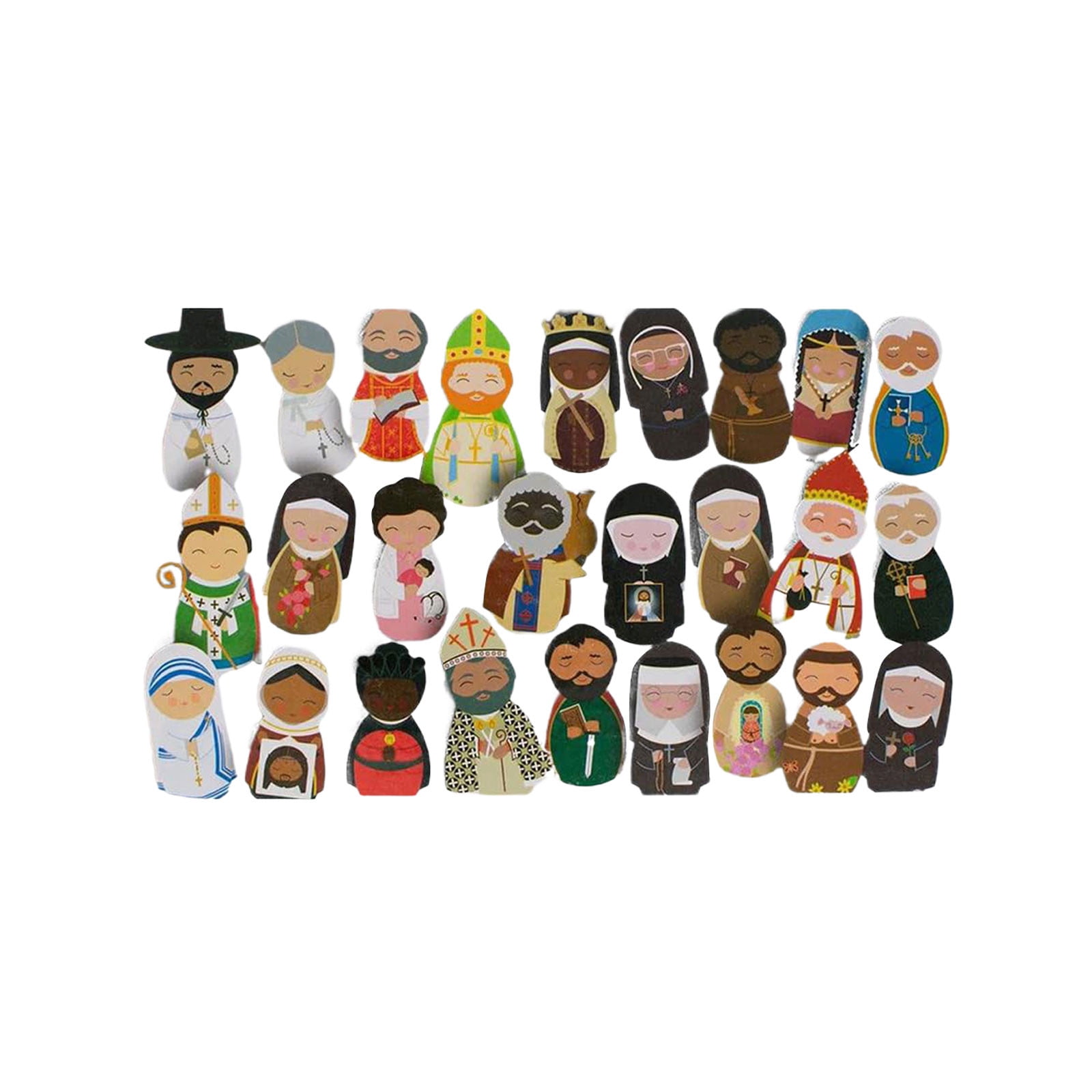 CHOII Jesus Decoration 26Pcs Nativity Magnet Decoration Refrigerator ...