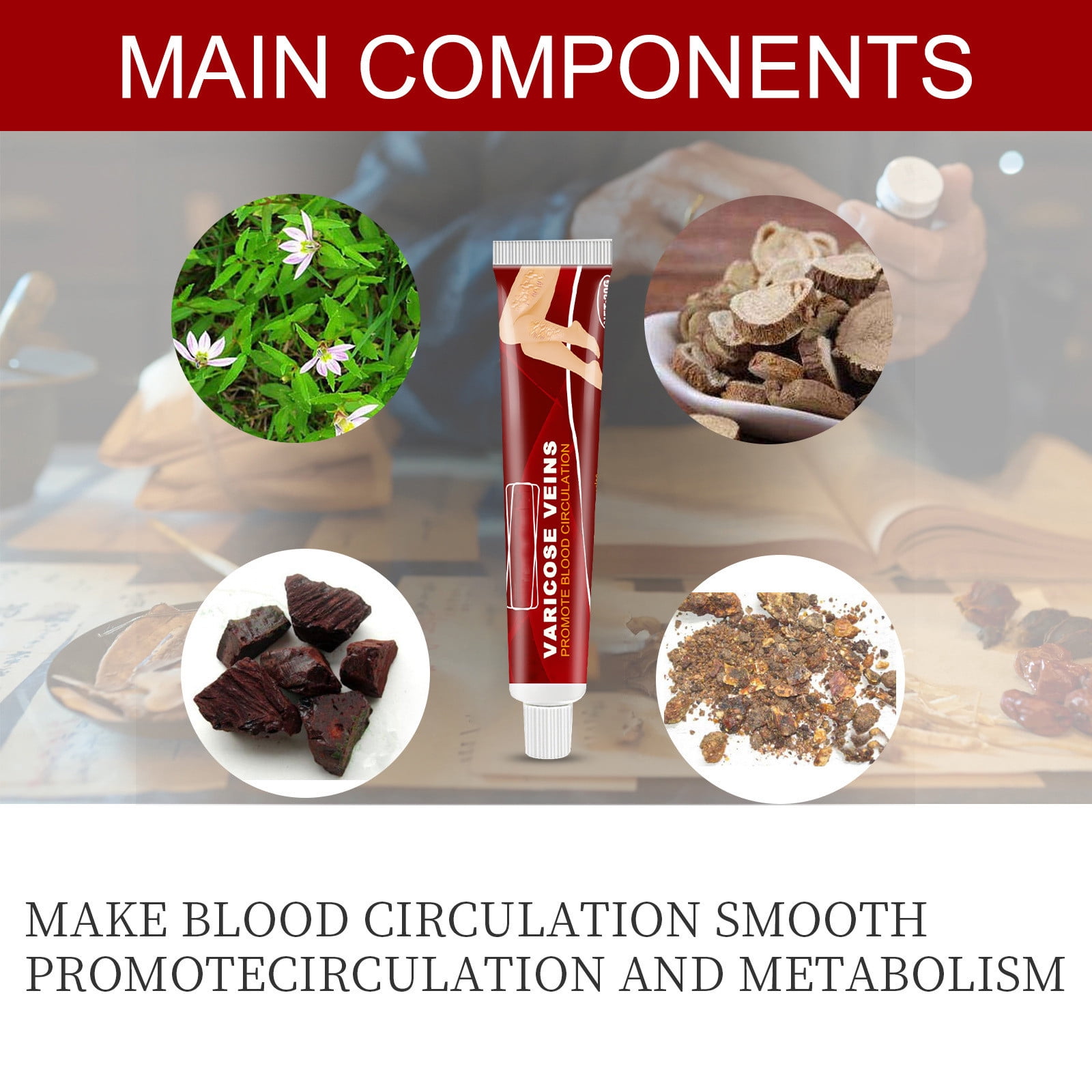 CHOII Varicose Veins Treatment,Varicose Veins Paste,Varicose And Spider Veins Ease for Legs ...