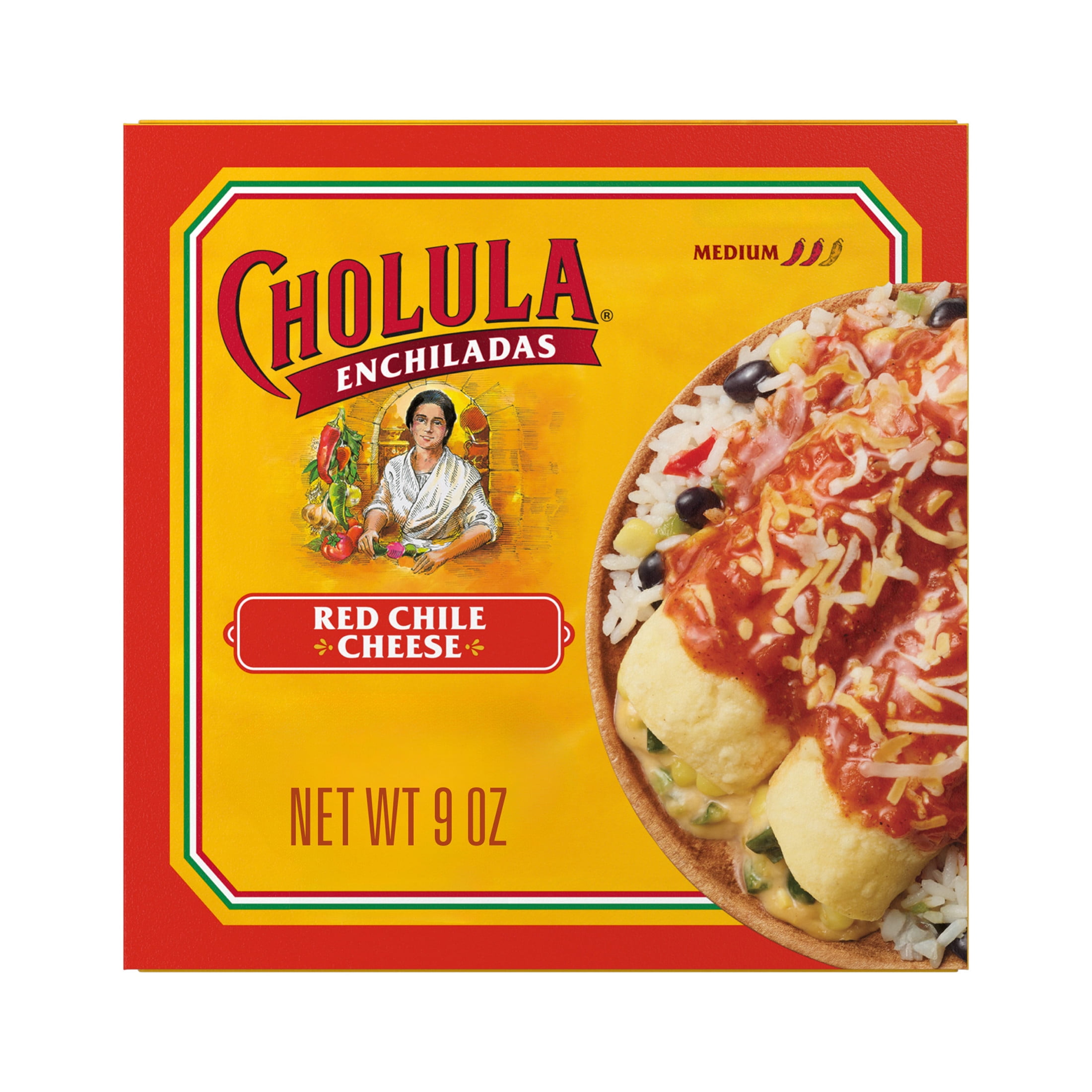 Cholula Cheese Enchiladas, 9.0 oz Cup - Walmart.com