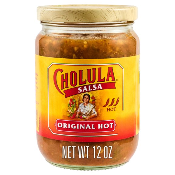 Cholula Salsa, Medium Hot, 12 oz Jar, Authentic Mexican Flavor for ...