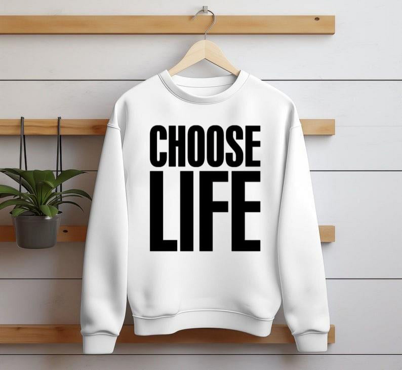 CHOOSE LIFE T Shirt Wham George Michael Retro 80s 80's fancy dress ...