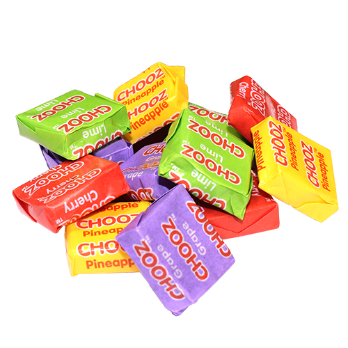 CHOOZ Assorted Fruit Chews 3 lb. Bulk Bag for Breakroom - Walmart ...