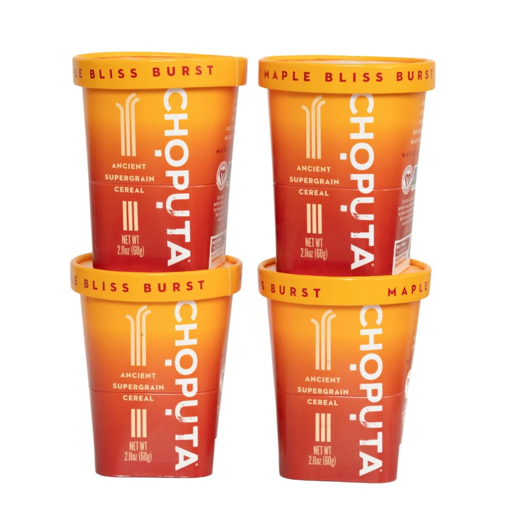 CHOPUTA - Hot Superfood MSF2 Breakfast Cereal. Maple Bliss Burst ...