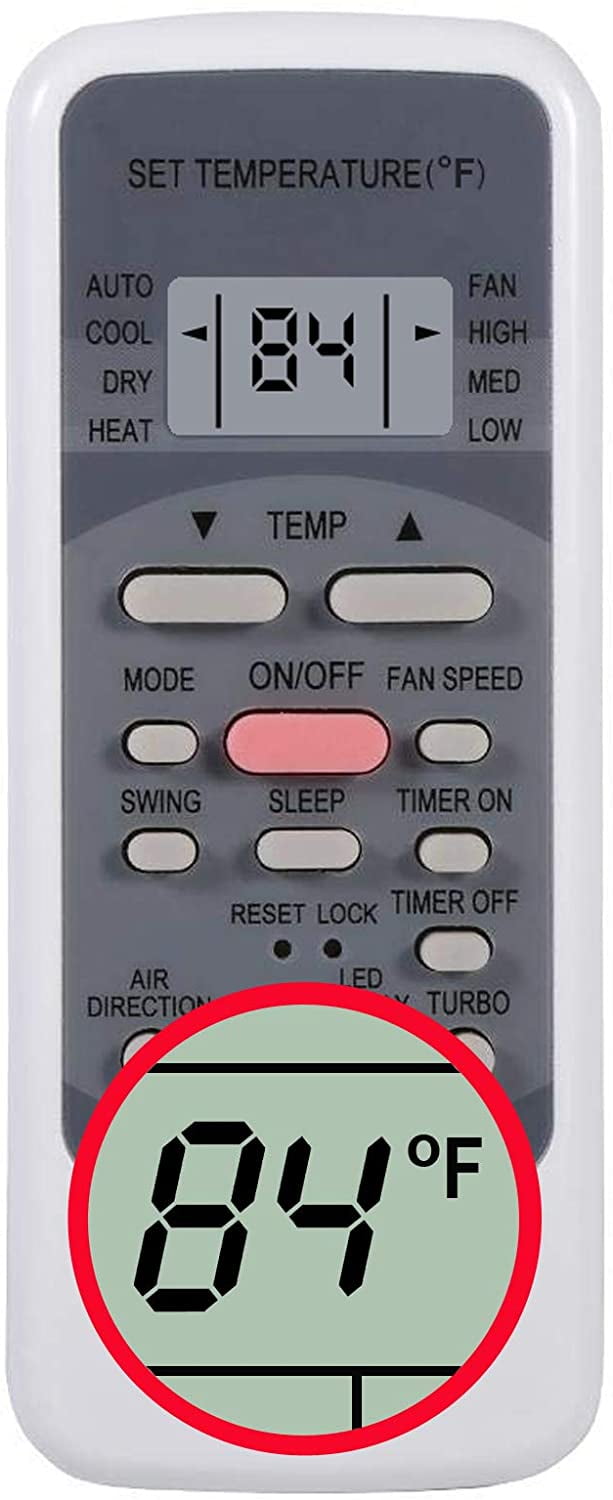 CHOUBENBEN Replacement TGM A/C Air Conditioner Remote Control Model ...