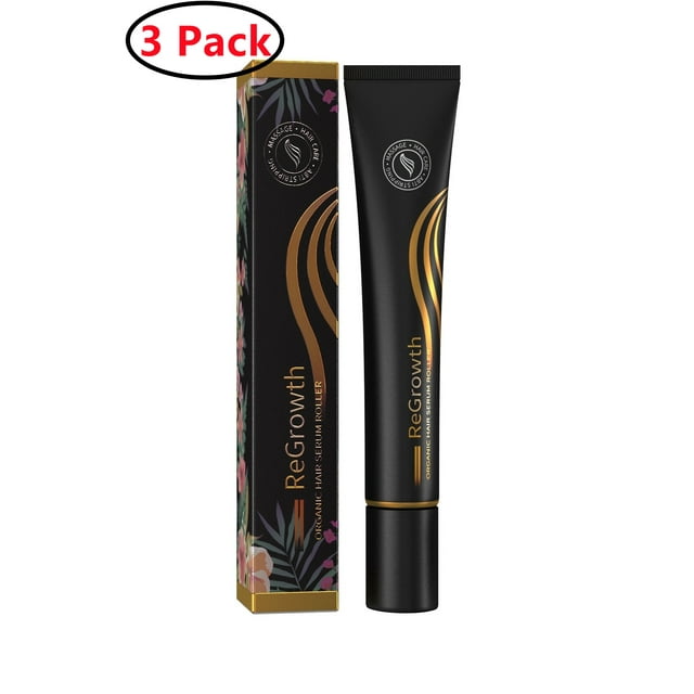 CHOUXX 3 Pack Regrowth Organic Hair Serum Roller,Triple Roll-On ... CHOUXX 3 Pack Regrowth Organic Hair Serum Roller,Triple Roll-On ...