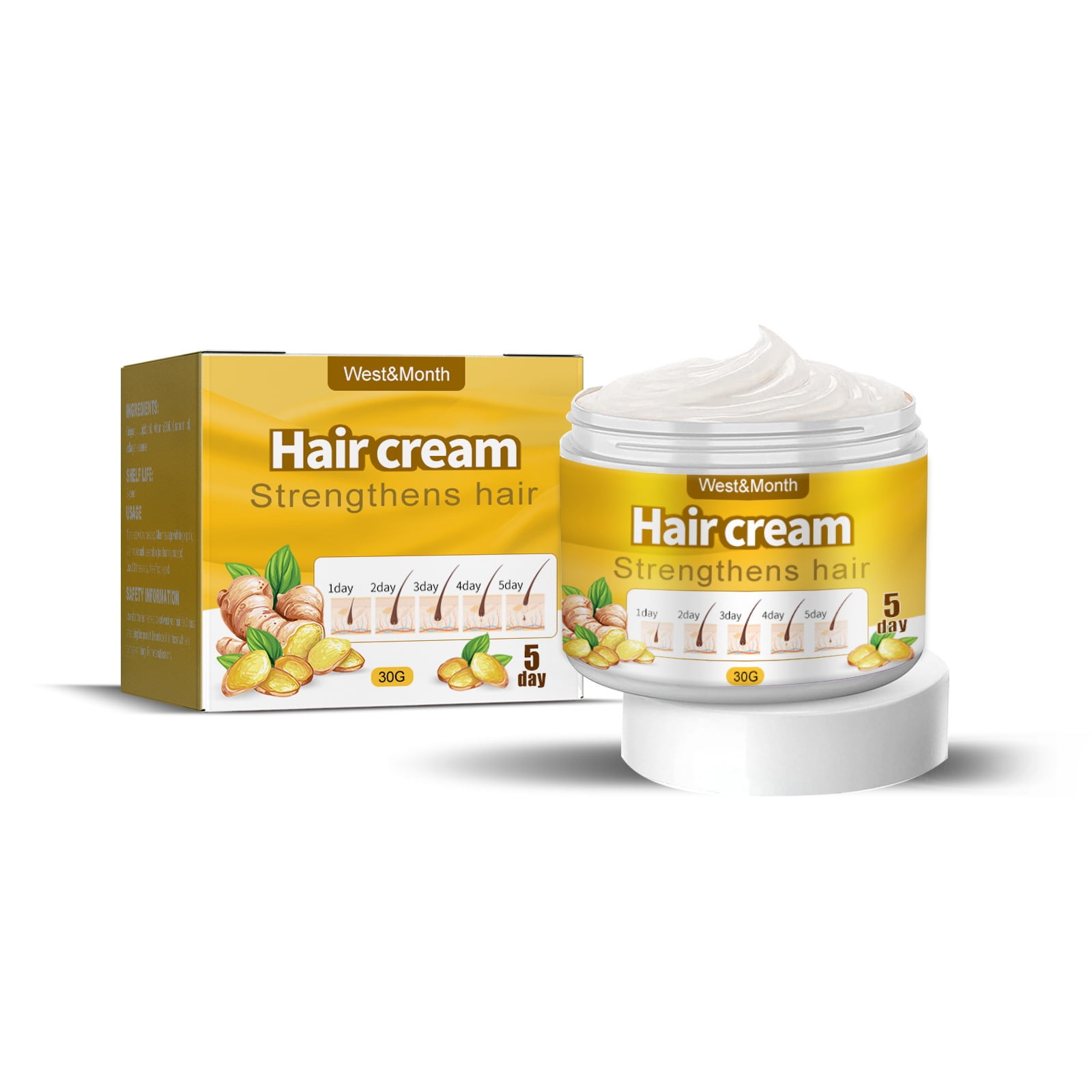 CHOUXX Hair Cream, Instantly Thick - Biotin & Vitamin E Hair Thickening ...
