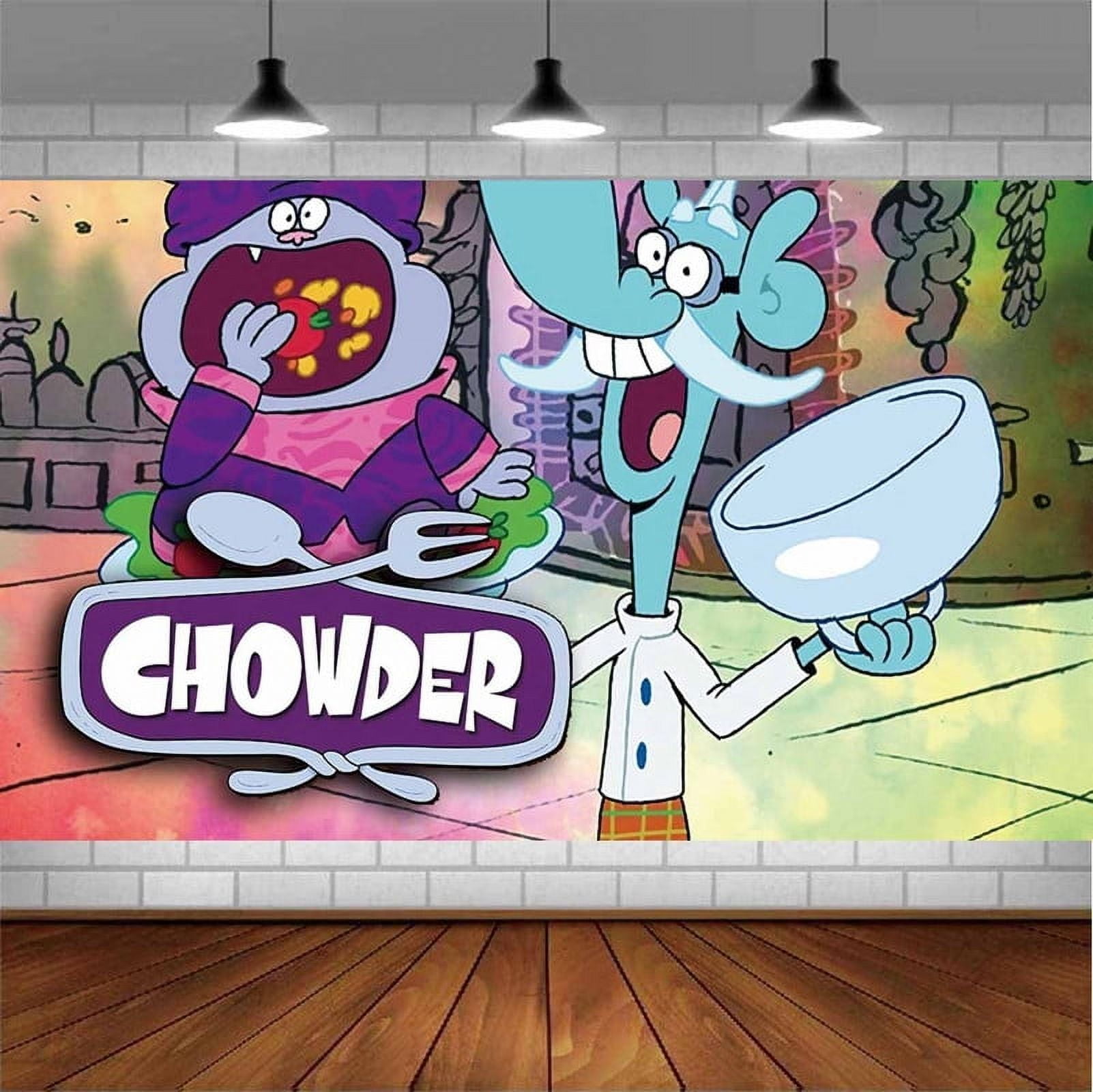 CHOWDER Backdrop Banner Party Supplies Poster Movie Theme Background ...
