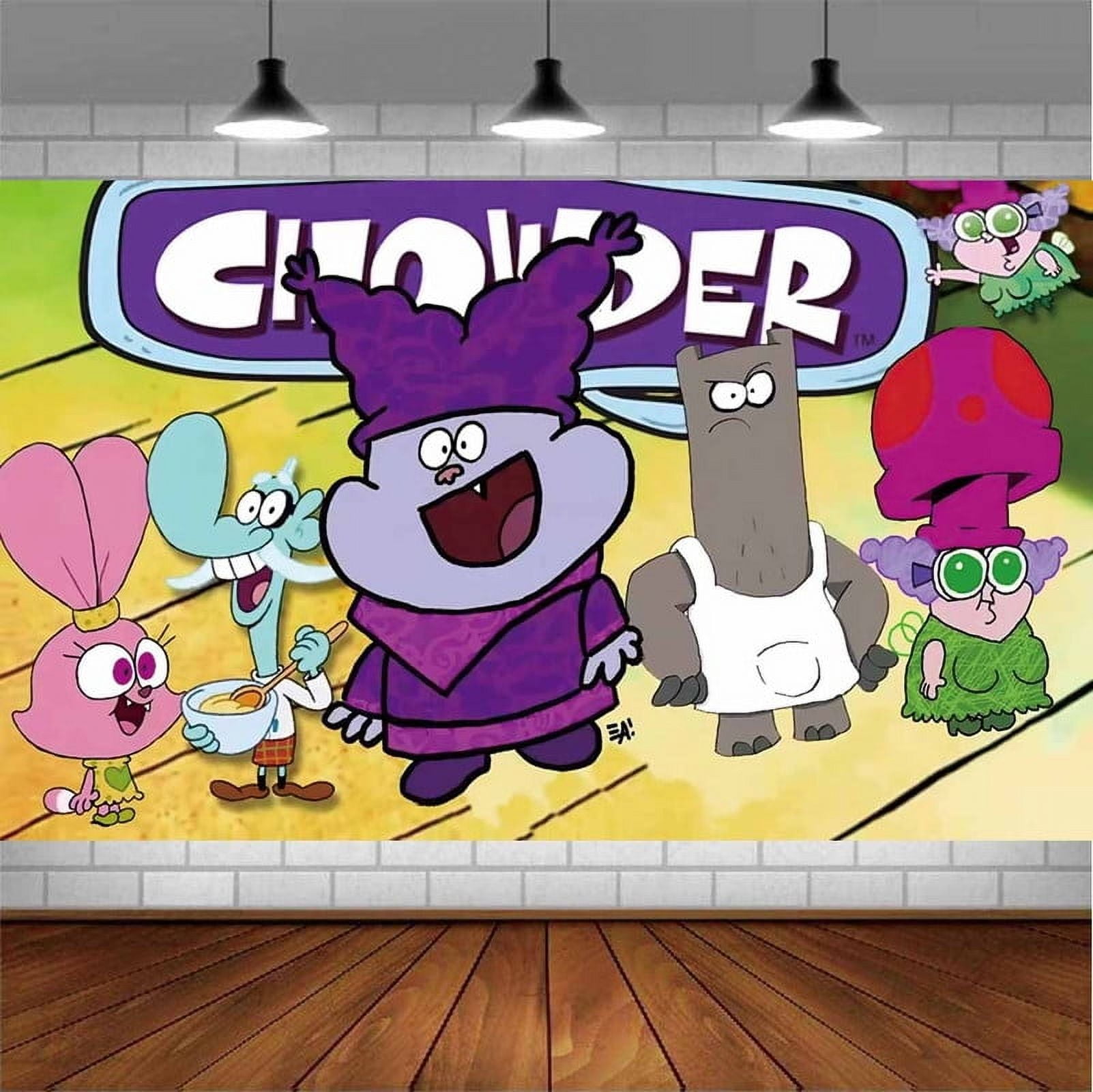 CHOWDER Backdrop Banner Party Supplies Poster Movie Theme Background ...