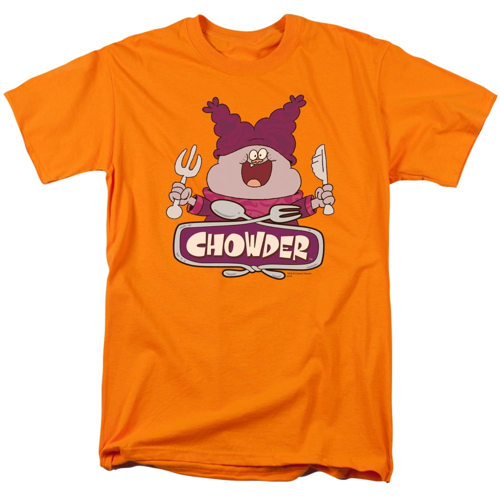 CHOWDER/LOGO - S/S ADULT 18/1 - ORANGE - MD - Walmart.com