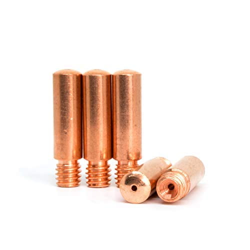 CHOWEL A4, 20 ea, 0.035" Replacement MIG contact tips, Tweco style, 11-35, compatible with ...