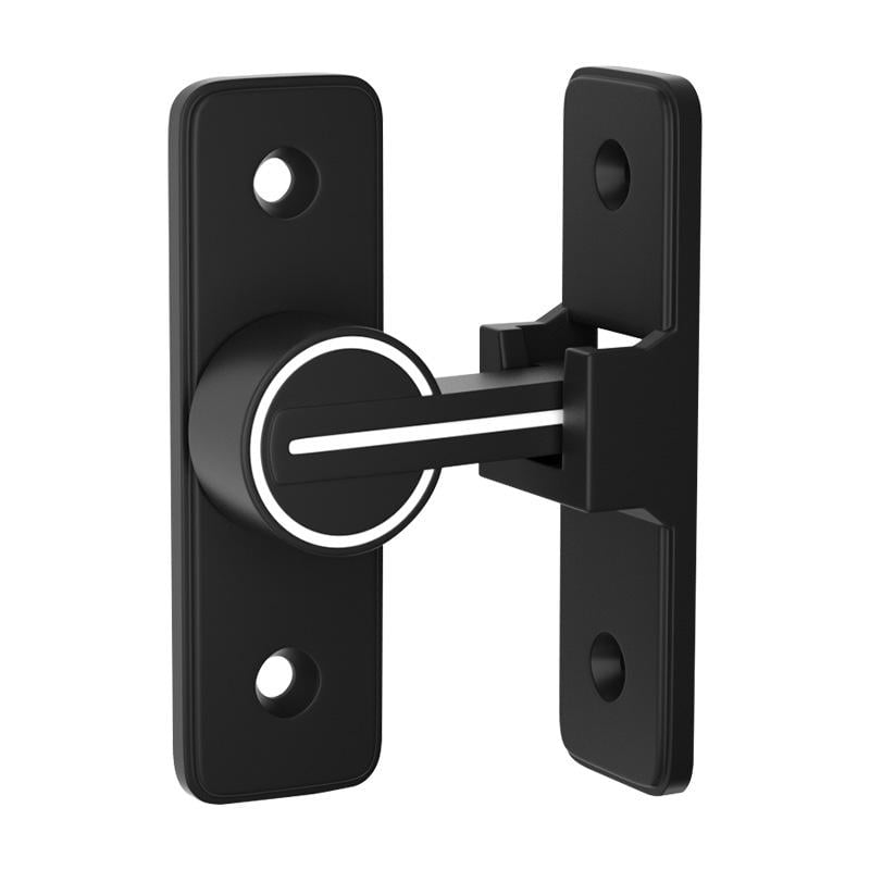 CHOYCLIT Latch and Bolt, Illuminated Interior Sliding Door Closure Lock ...