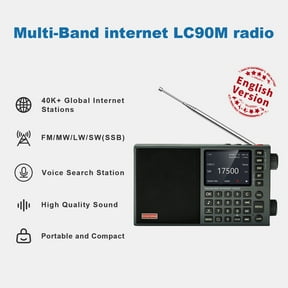 Multi-Band Radios for Home and Outdoor Use with Rechargeable Power