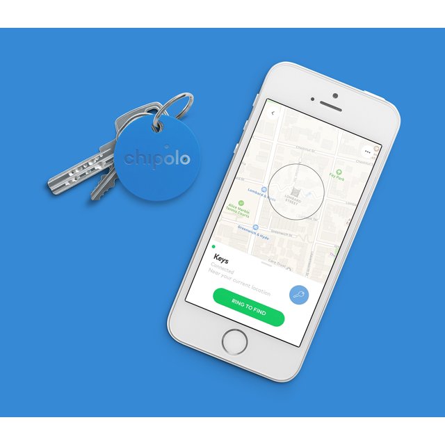CHPCLASSICBLU CHIPOLO CLASSIC (GEN 3) - Bluetooth Tracking Device to ...