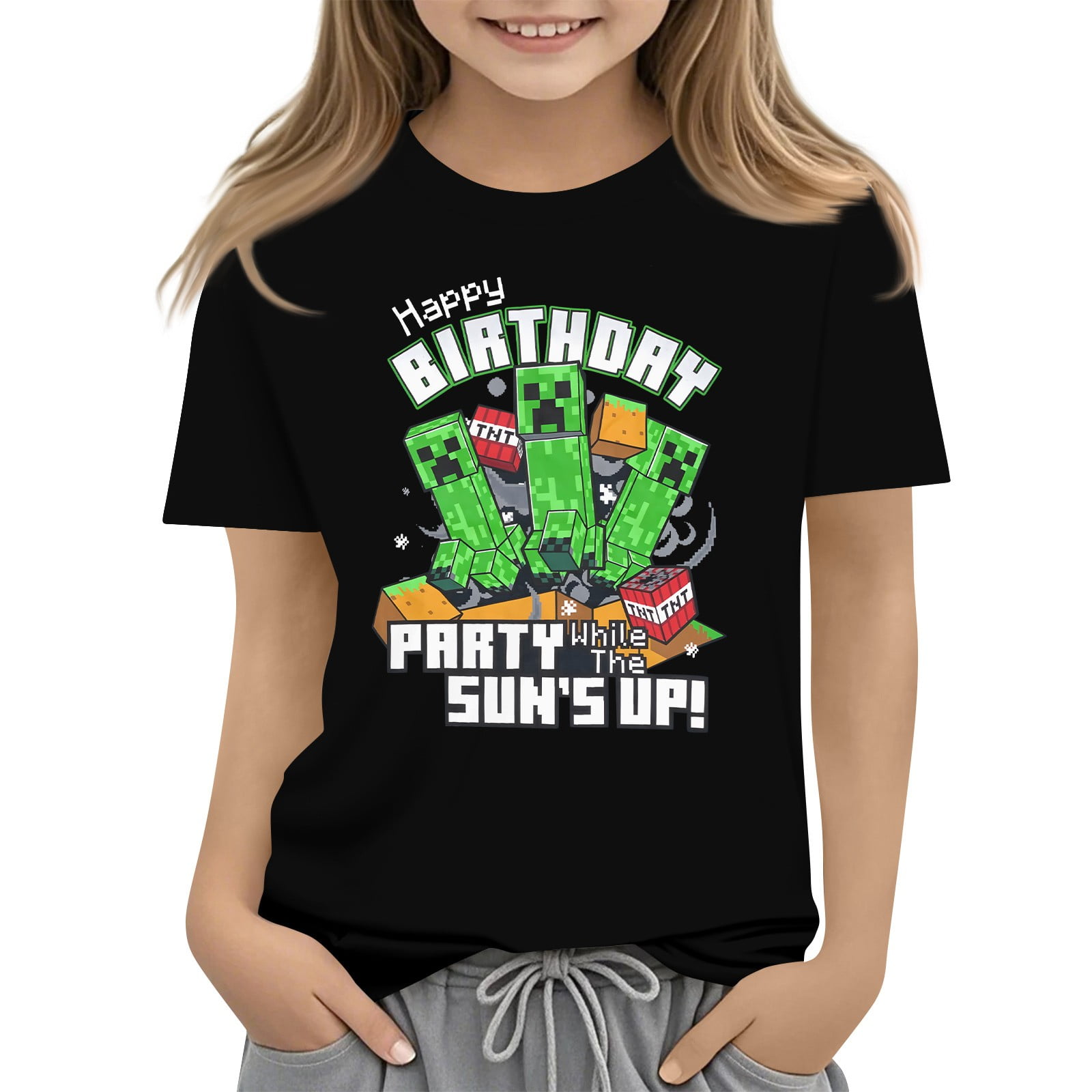 CHRATLHI Minecraft Boys Tshirts a Minecraft Movie Main Characters Group ...
