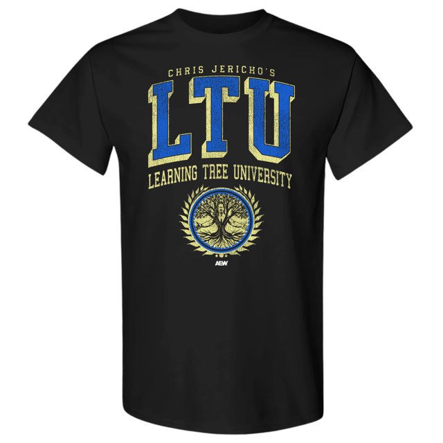 CHRIS JERICHO - LEARNING TREE UNIVERSITY AEW Official T-Shirt - Walmart.com