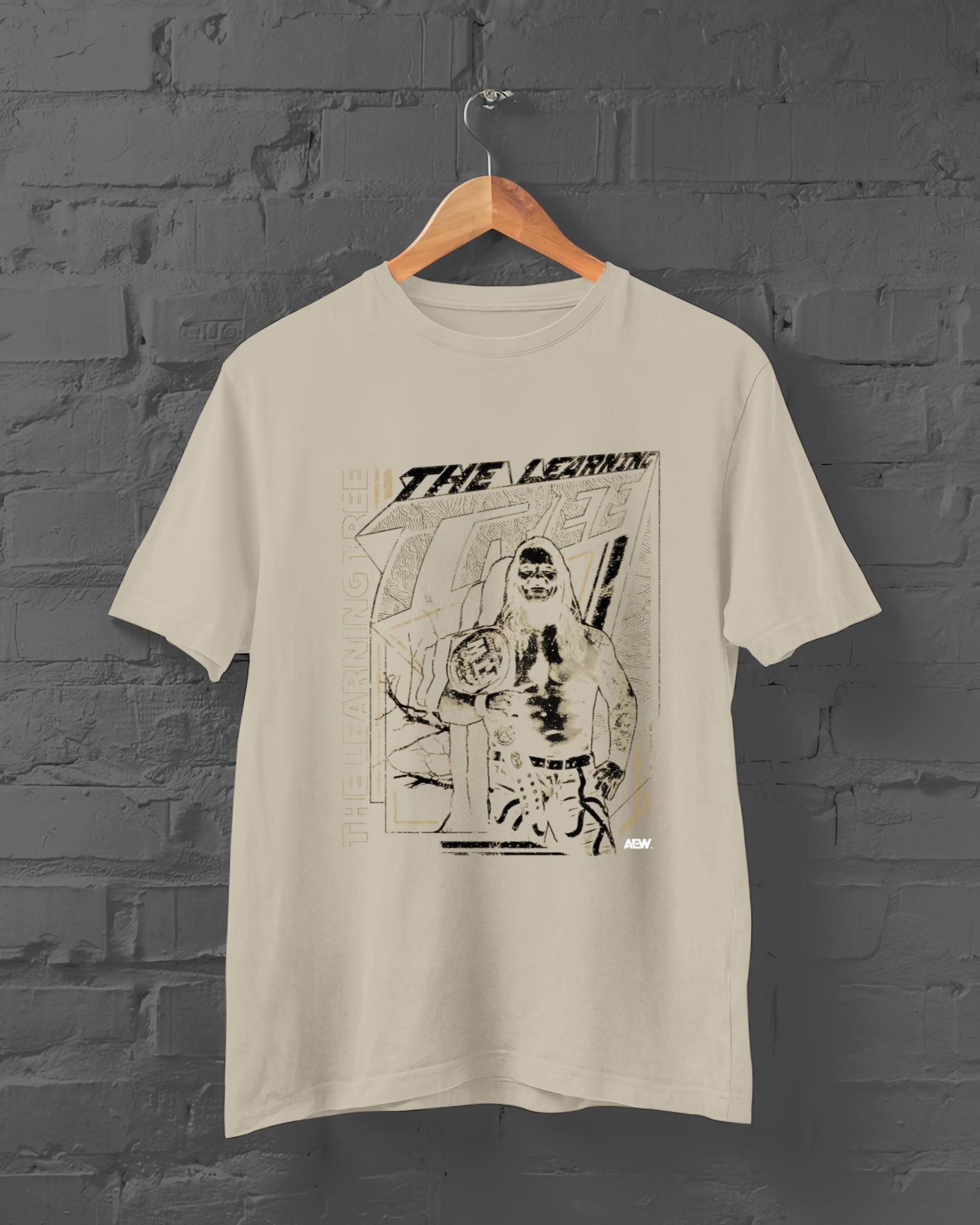 CHRIS JERICHO - THE LEARNING TREE AEW Official T-Shirt NEW - INSTOCK ...