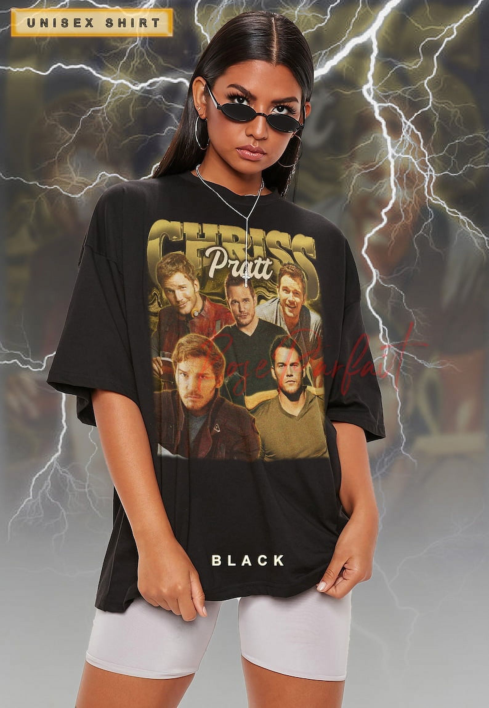 CHRIS PRATT Retro T-shirt - Chris Pratt Vintage Shirt, Chris Pratt 90's ...