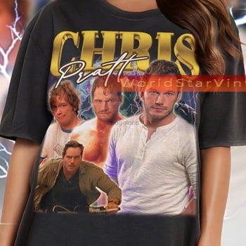 CHRIS PRATT Vintage Shirt Chris Pratt Rap 90s Hip-hop Style Tshirt ...