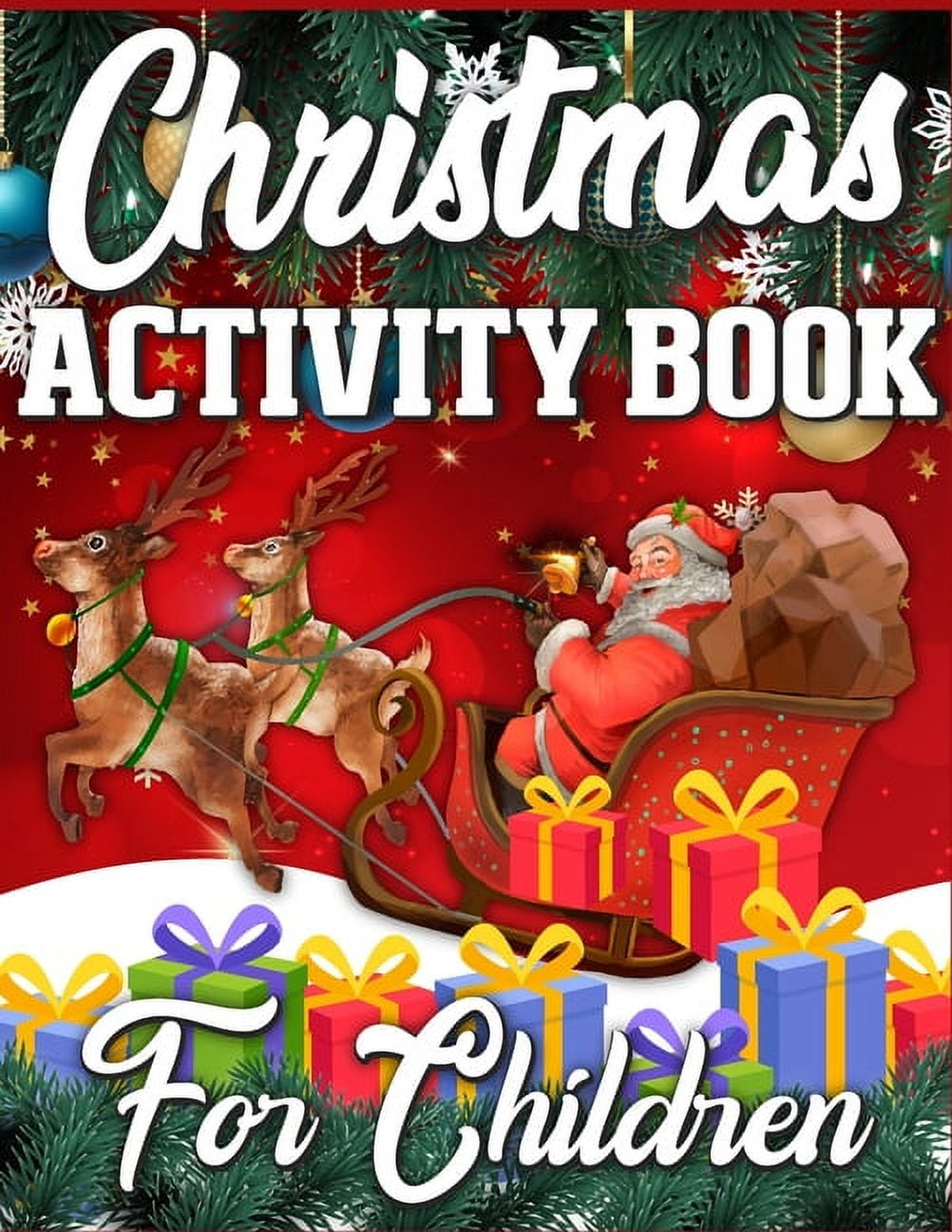 CHRISTMAS Activity Book For Children: A Big Collection of Activity ...