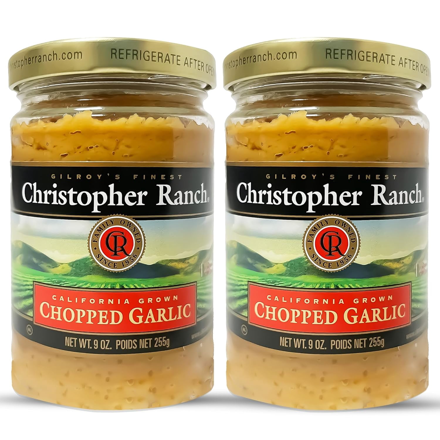 Christopher Ranch Chopped Garlic in Olive Oil, Gluten-Free, Vegan ...
