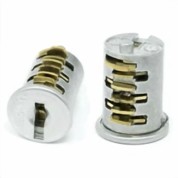 (CHROME) File Cabinet , Desk or Cubicle Replacement Lock Core for ...