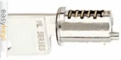 (CHROME) Office Furniture Replacement Lock Core for Haworth ML464 ...